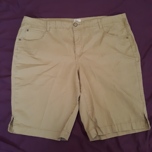 Just My Size | Shorts | Jms Just My Size Khaki Shorts | Poshmark